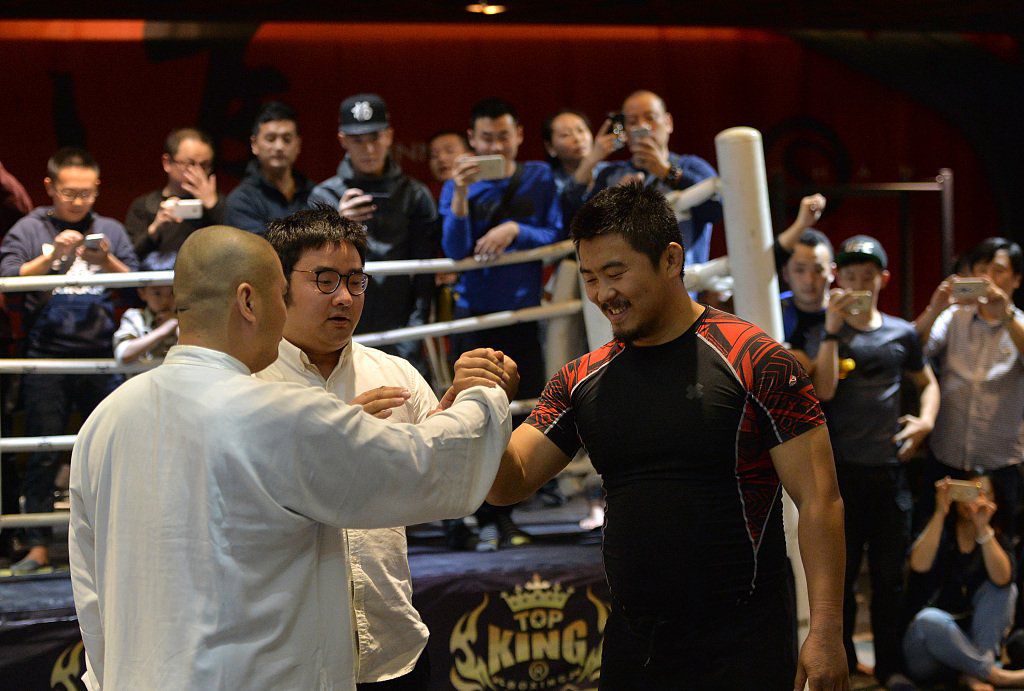 MMA Fighter Backs Down | The World of Chinese